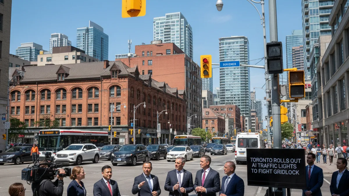 Toronto rolls out AI traffic lights to fight gridlock — Toronto Sentinel